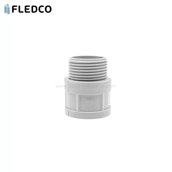 CONECTOR CONDUIT MACHO PVC SCH80 2 1/2″ FLEDCO - Nexa